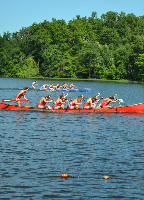 War Canoe - Camp Nakanawa