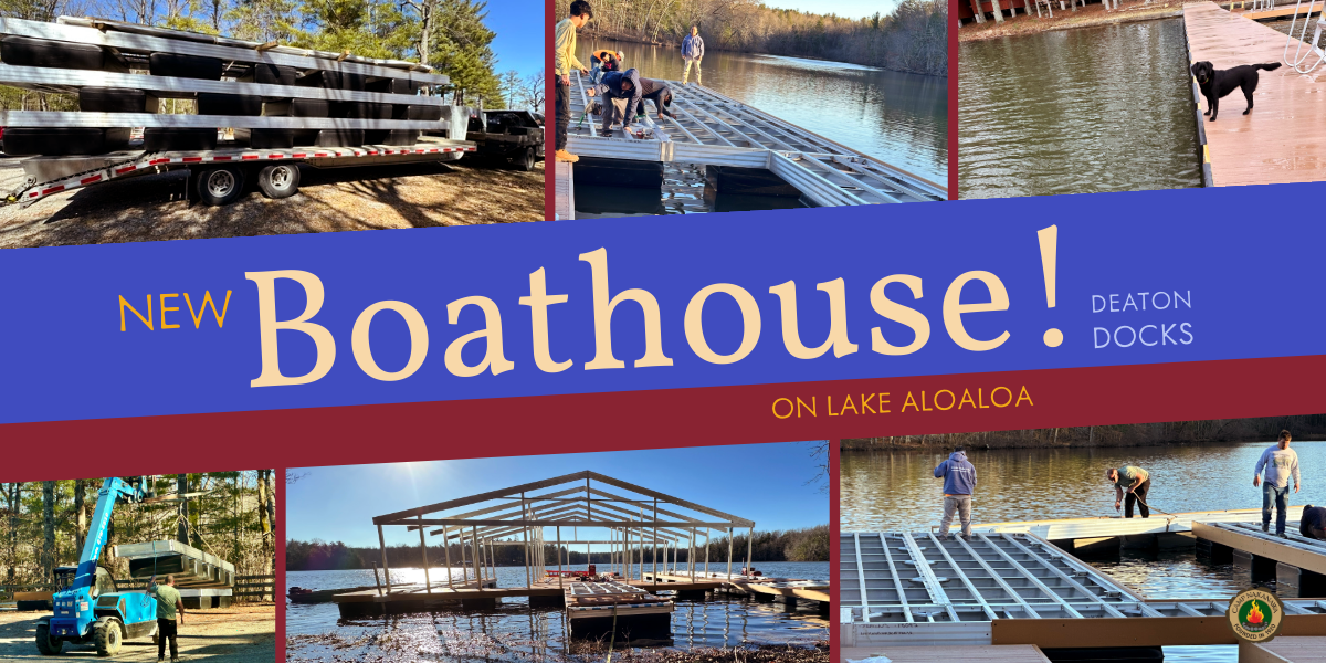 A New Boathouse Rises on Lake Aloaloa – Camp Nakanawa